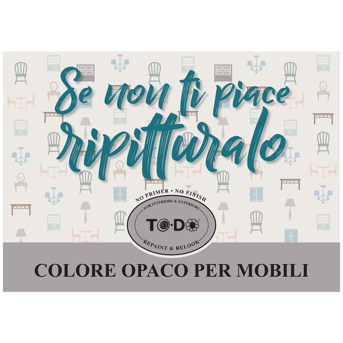 Vendita online To-do colore per mobili 500ml. n.7 indian cashmere